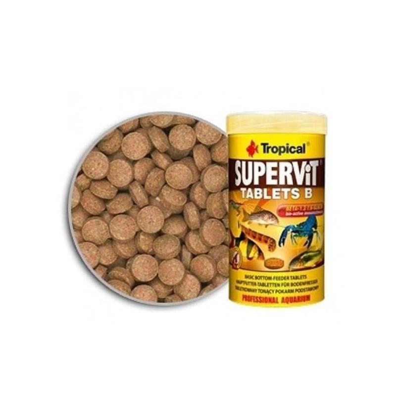 Tropical Supervit Tablets - Fiskefoder til sunde tropiske fisk ...
