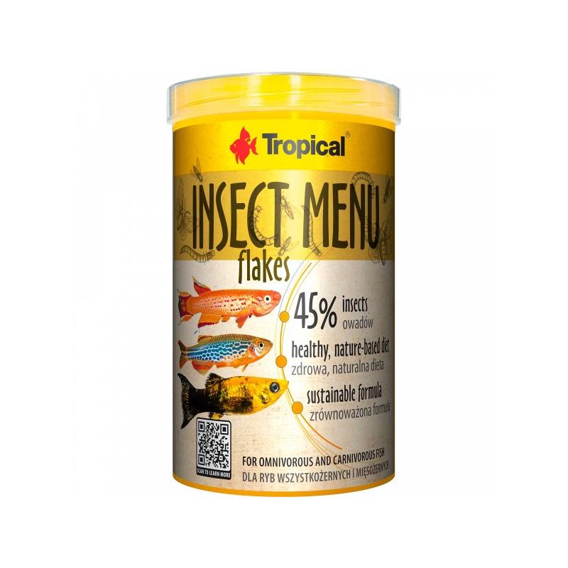 Tropical Insect Menu Flakes - Fiskefoder til tropiske fisk | Tildinfisk.dk