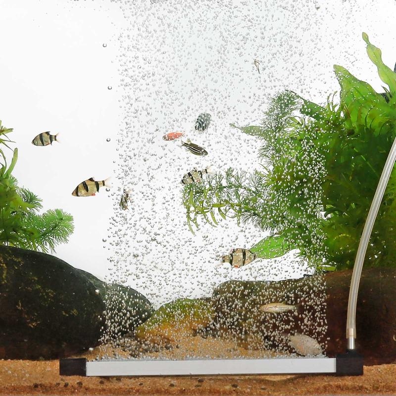 Hygger BubbleFlow luftgardin med tilbehør - Perfekt til akvarier