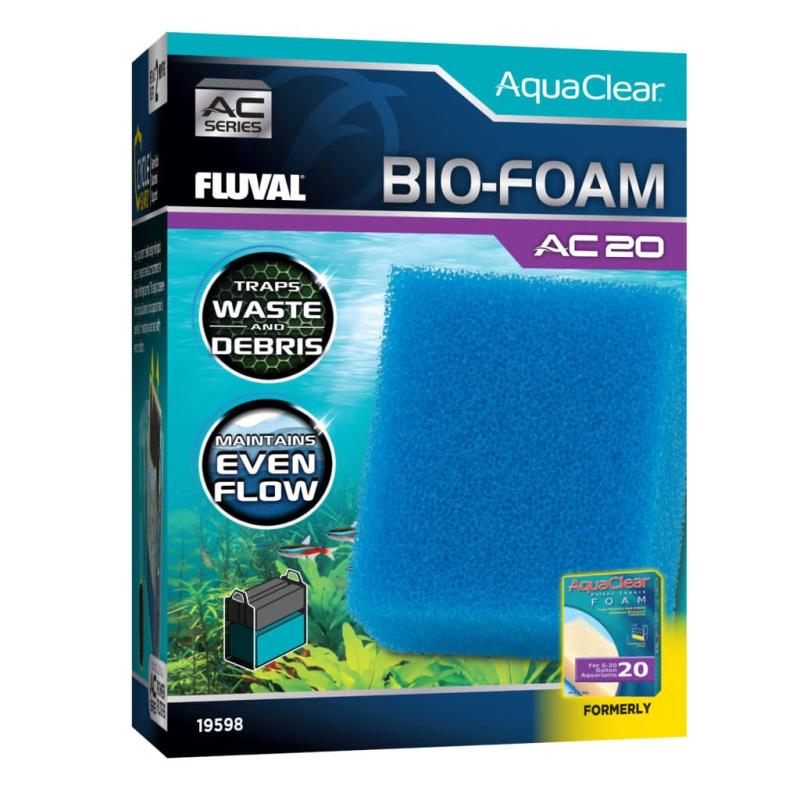 Fluval Bio-Foam filtermedie til AC20 Power Filter - Tildinfisk.dk